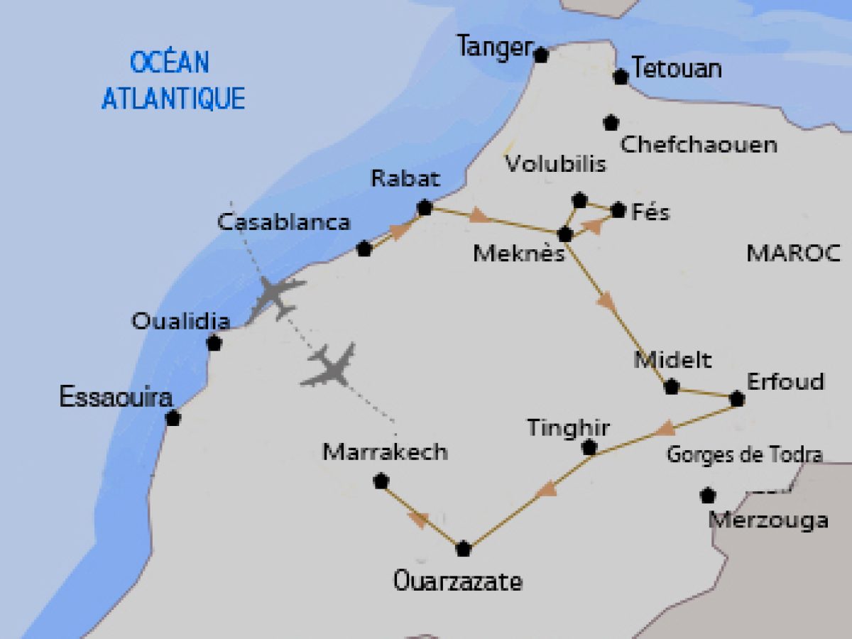 Villes Impériales et Sud Marocain – KER MAROC Agence